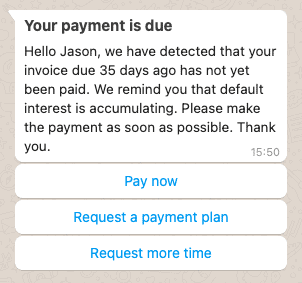 Large-scale Collections with WhatsApp: Practical examples